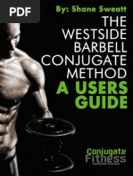4-Week Conjugate Method Template | PDF | Individual Sports | Hobbies