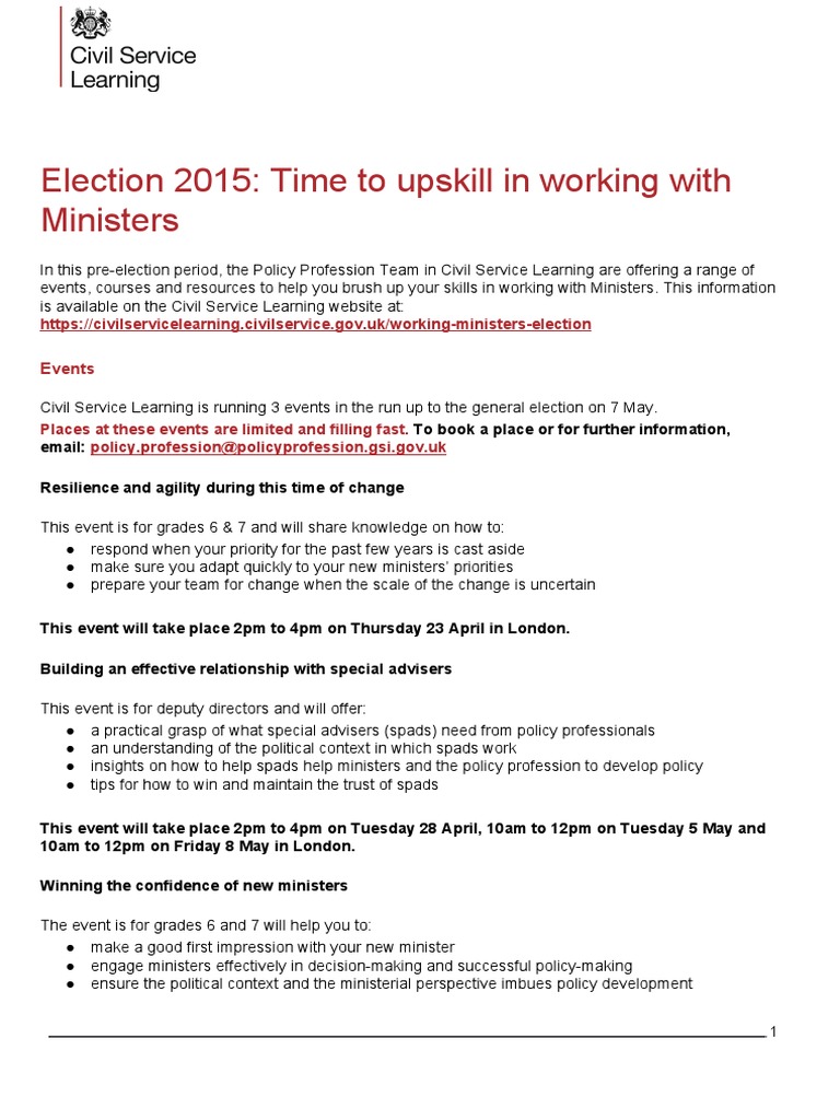 Civil Servant Guide | PDF | Government | Public Sphere