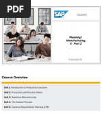 How To TECO Process Order With PI Sheets in SAP | PDF