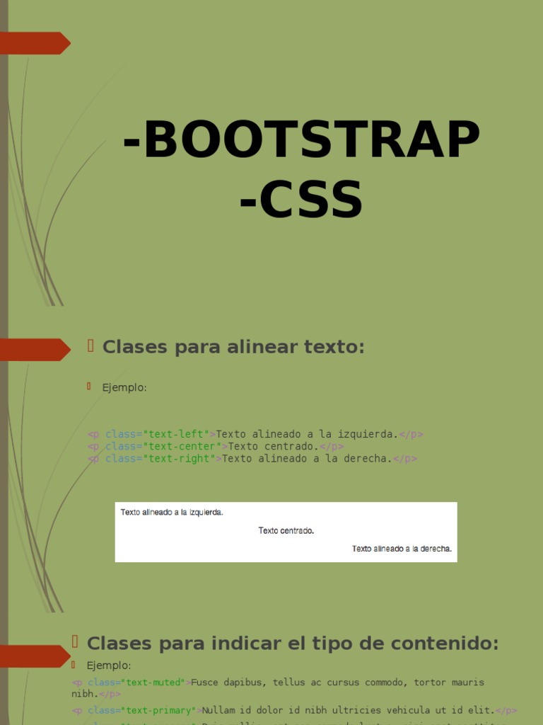 Bootstrap Css | PDF | Hojas de estilo en cascada | Hipertexto