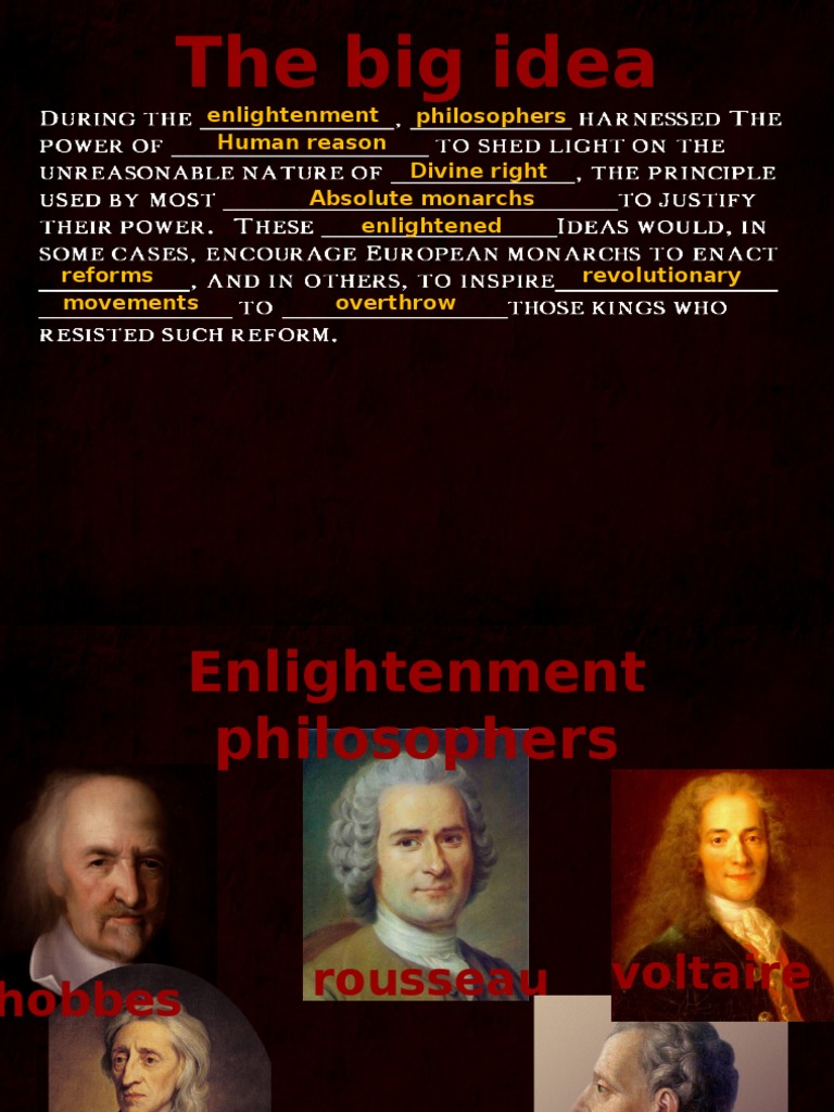 Enlightenment Philosophers and Absolutism | PDF
