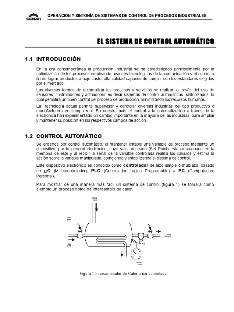 Sistemas de Control Automatico | PDF | Sistema de control | Par ...