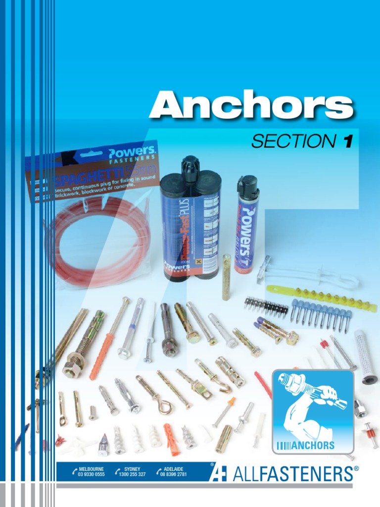 Anchors 1 | PDF | Screw | Building Engineering