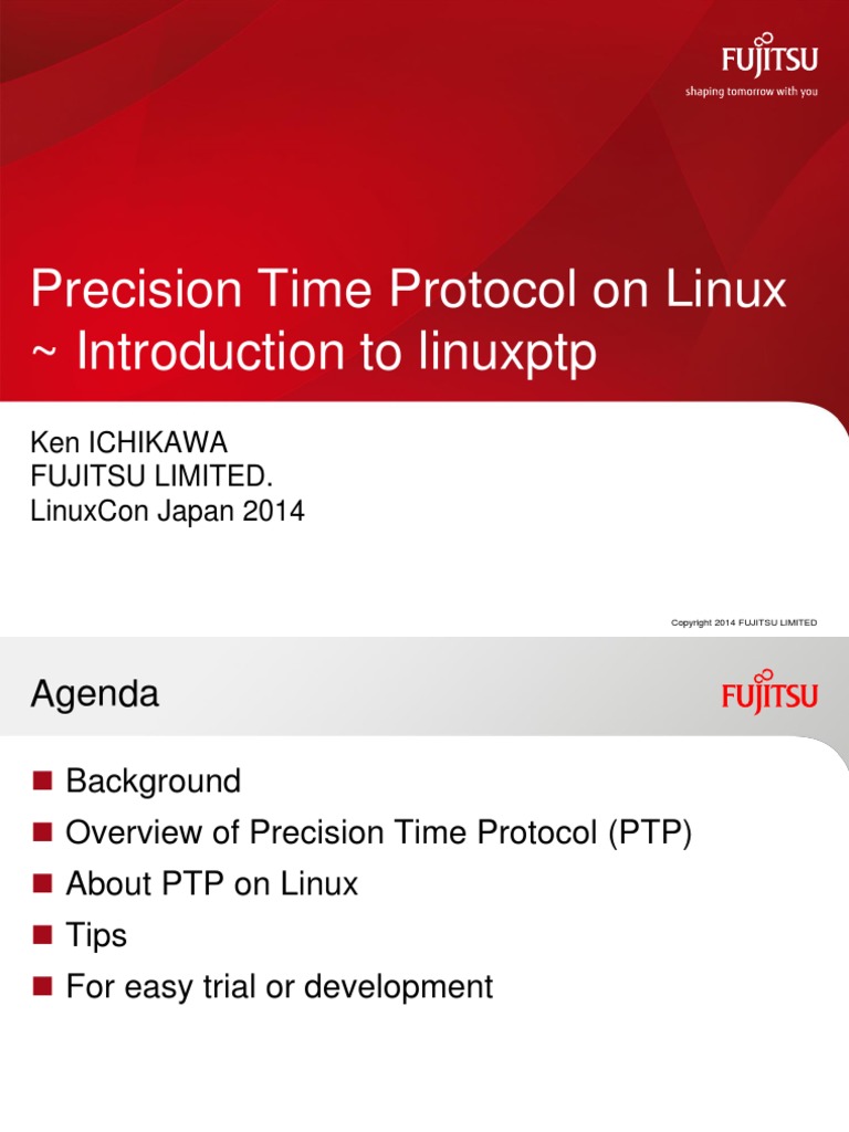 PTP Linux | PDF | Networking Standards | Areas Of Computer Science