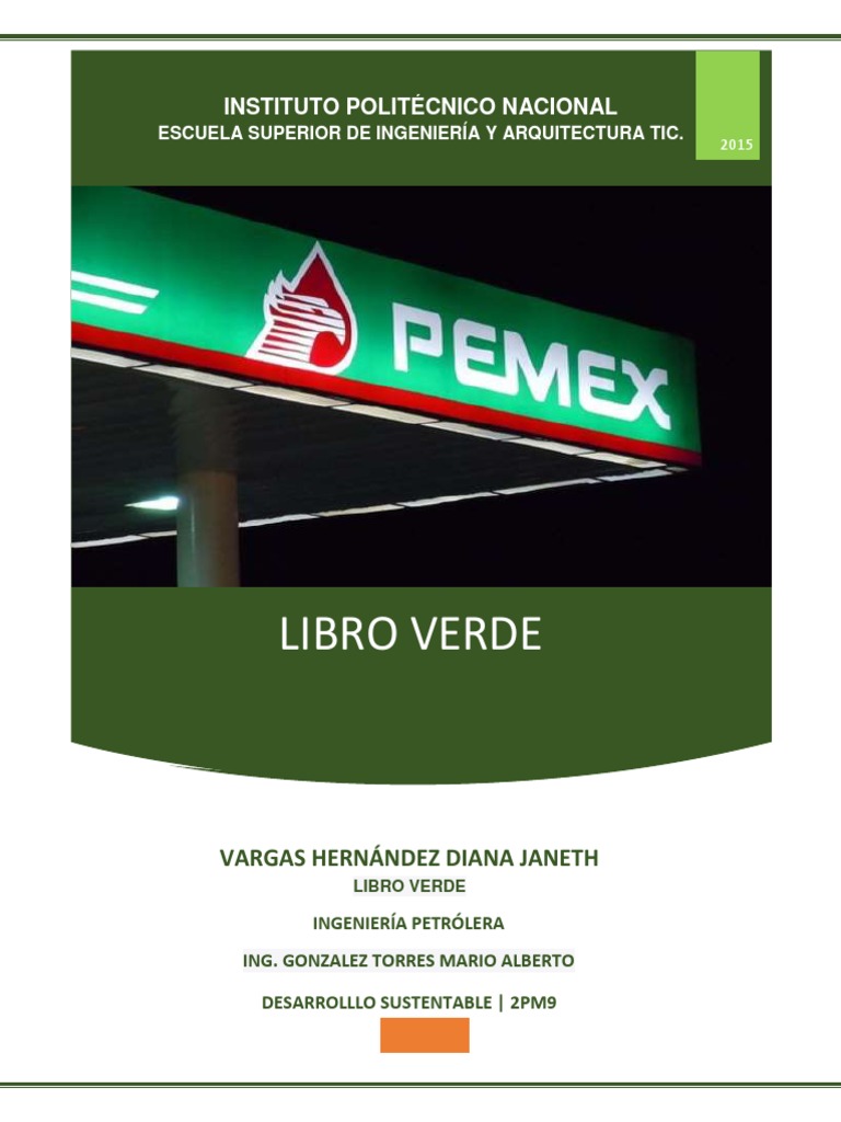 Libro Verde | PDF | Entorno natural | Gestión de recursos humanos