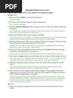 Annotations for Frankenstein Chapters 1-3 | PDF | Frankenstein
