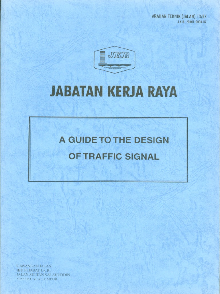 Arahan Teknik Jalan 1387 | PDF