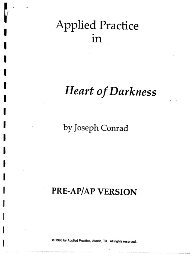 Heart of Darkness AP MC Exam | PDF