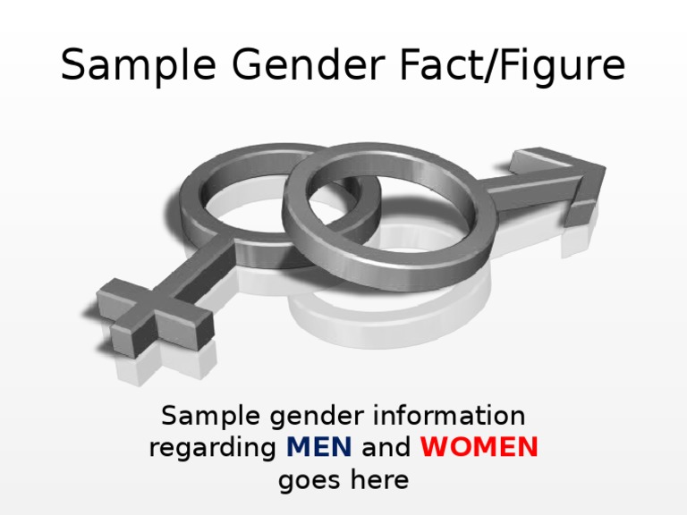 Gender Facts: Men and Women Insights | PDF