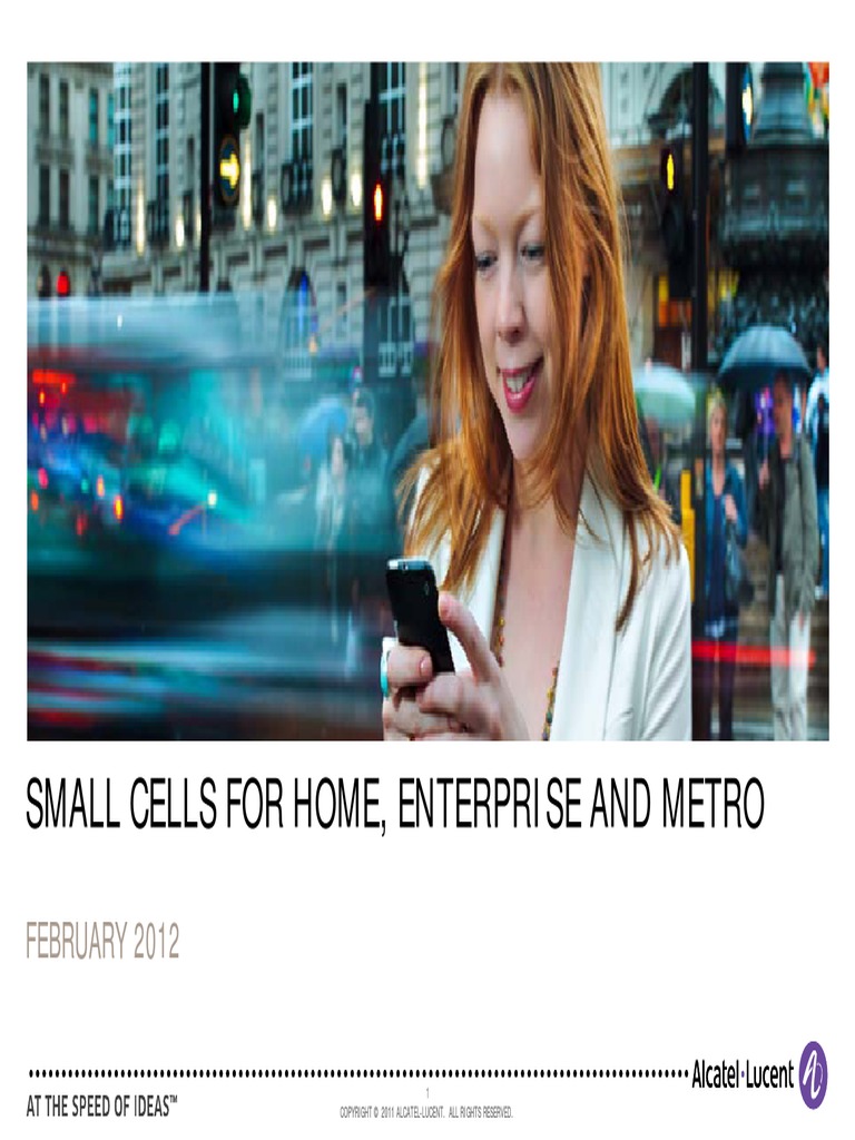 Alcatel Femto - Small Cells For Home, Enterprise and Metro | PDF | Wi ...