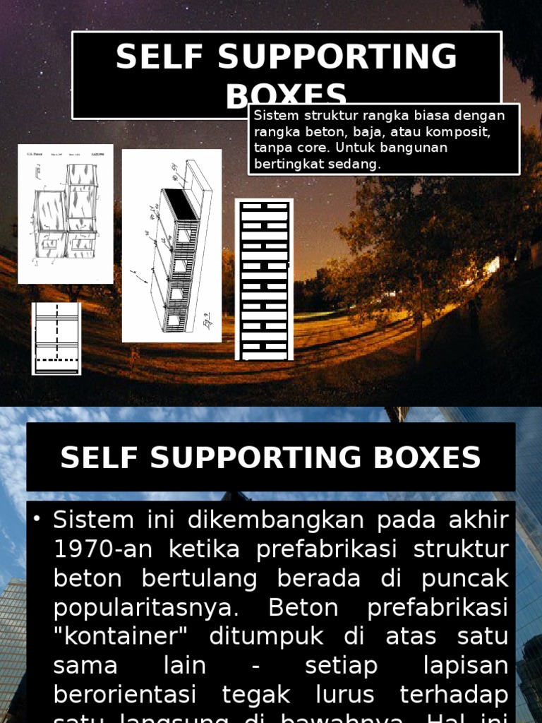 Self-Supporting Boxes Structure | PDF