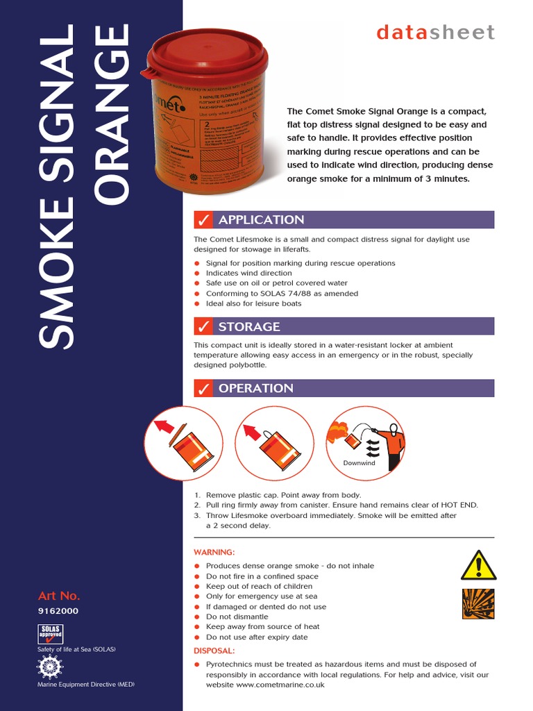 DS 124 9162000+Smoke+Signal+Orange+Iss2 | PDF | Smoke | Transport