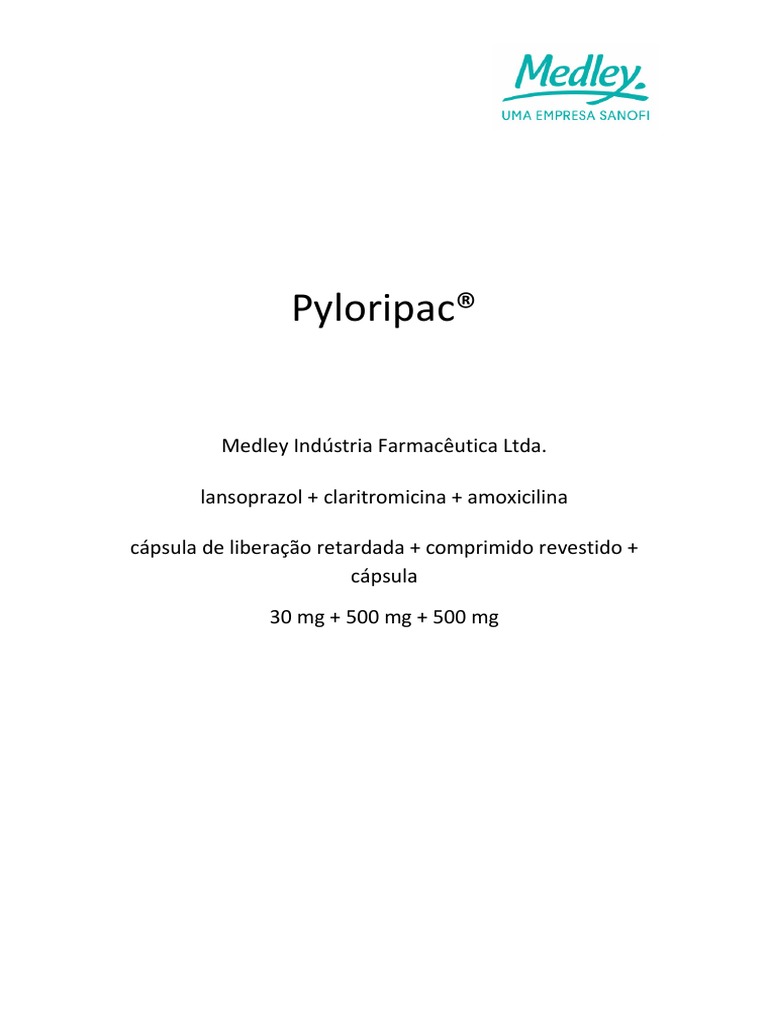 bula pyloripac | Gravidez | Amamentação