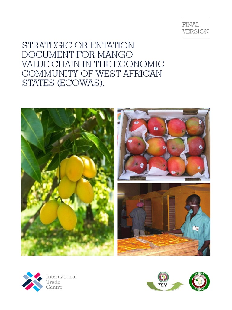 Strategic Orientation Document For Mango Value Chain | PDF | Strategic ...