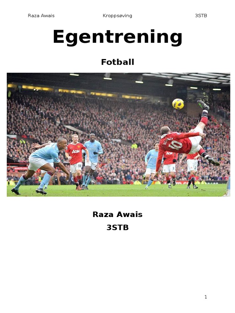 Egentrening I Kroppsøving | PDF