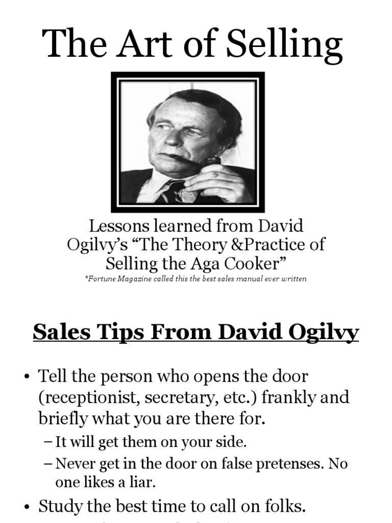 The Art of Selling | PDF | Sales | Business