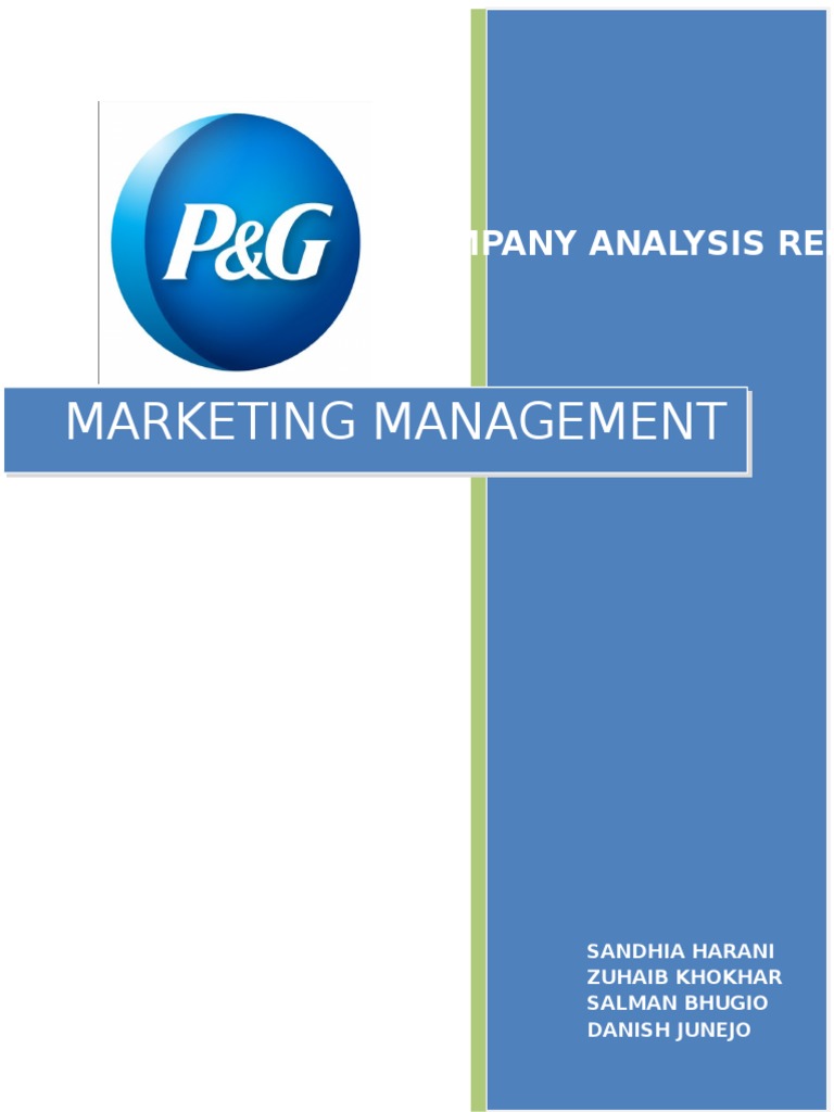 P&G | PDF | Procter & Gamble | Brand