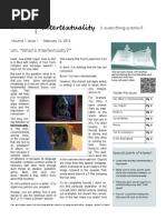 INTERTEXTUALITY and HYPERTEXTUALITY | PDF | Intertextuality | Hypertext