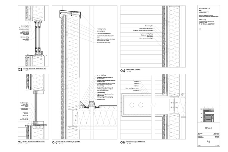Wall Section, Detail | PDF