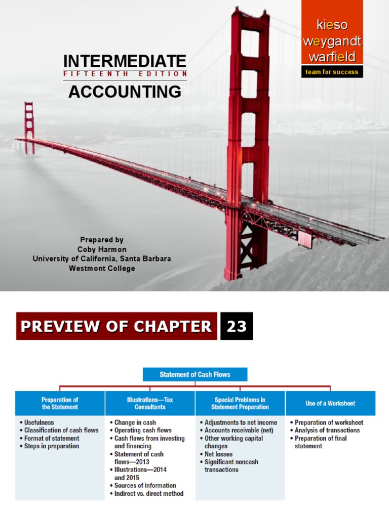 Kieso 15ed Chapter 23 Presentation Pdf Cash Flow Statement