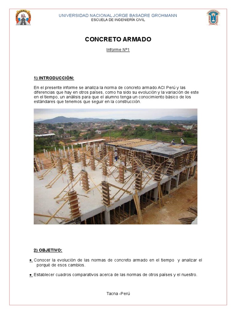 Normas de Concreto Armado ACI | PDF | Concreto reforzado | Hormigón
