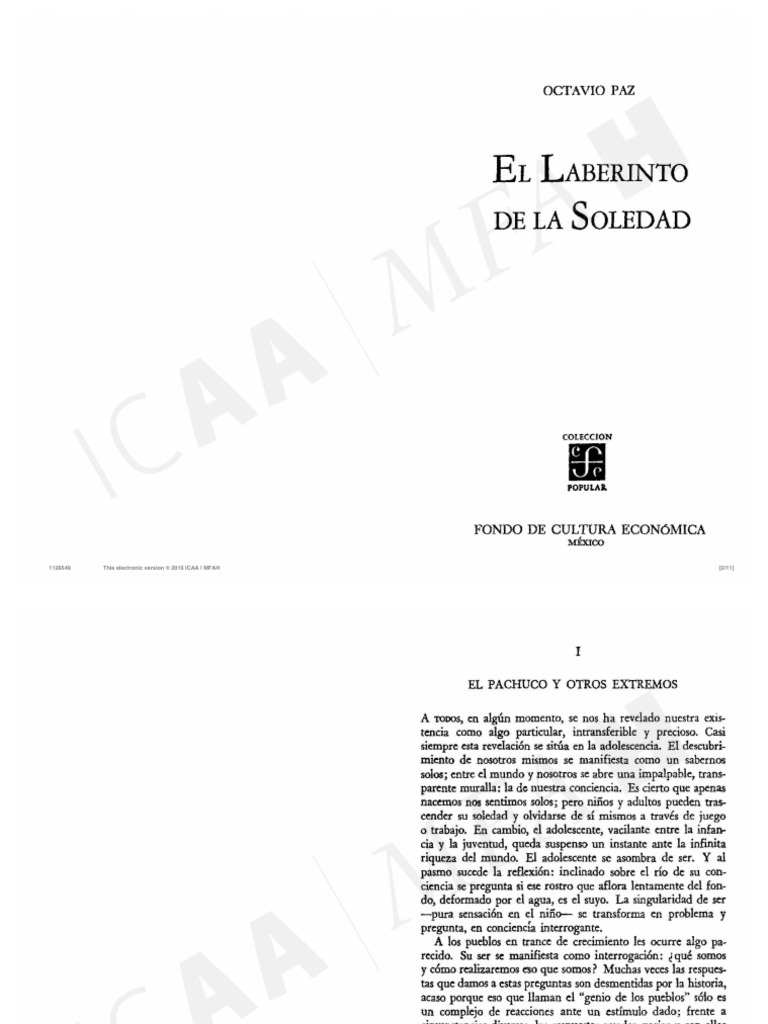 El Pachuco y Otros Extremos | PDF | Realismo filosófico | México