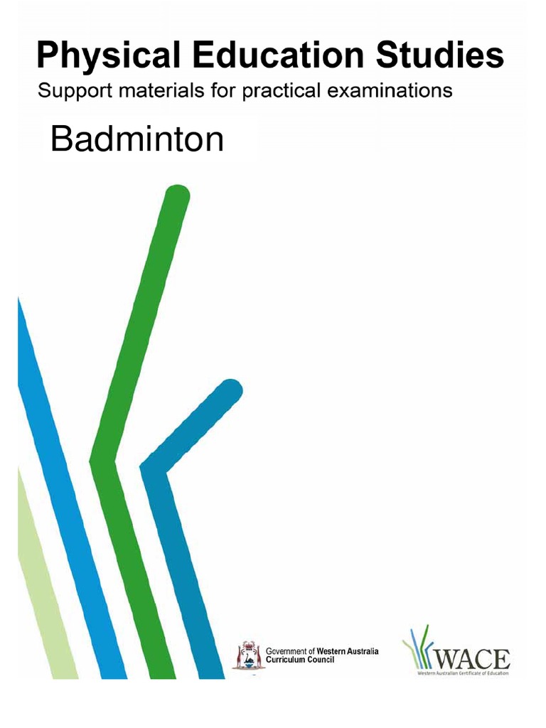 Badminton Practical Exam Support Booklet PDF | PDF | Racquet Sports ...