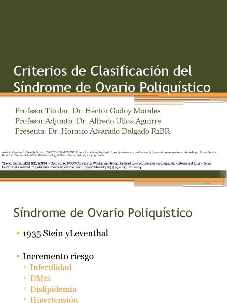 Criterios de Rotterdam