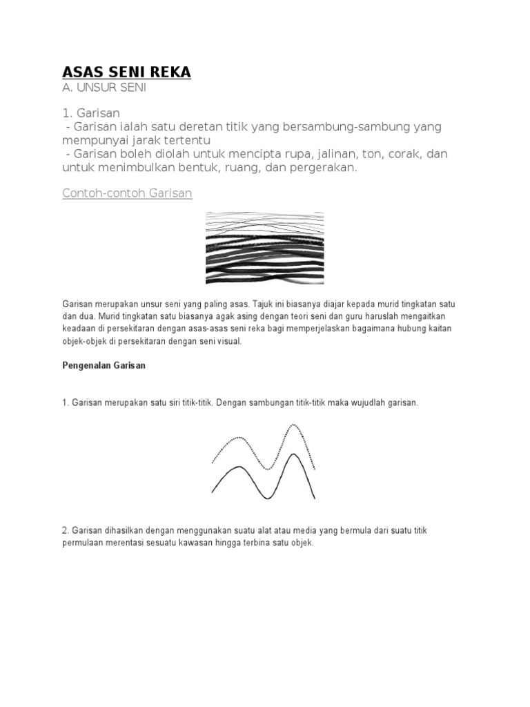 ASAS SENI REKA & Prinsip Rekaan | PDF