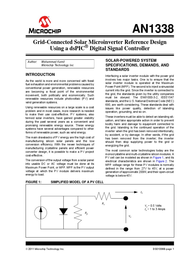 Microchip Inv Design | PDF | Power Inverter | Power Electronics