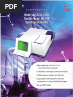 UV-1900 Typical Specification Sheet | PDF | Ultraviolet–Visible ...