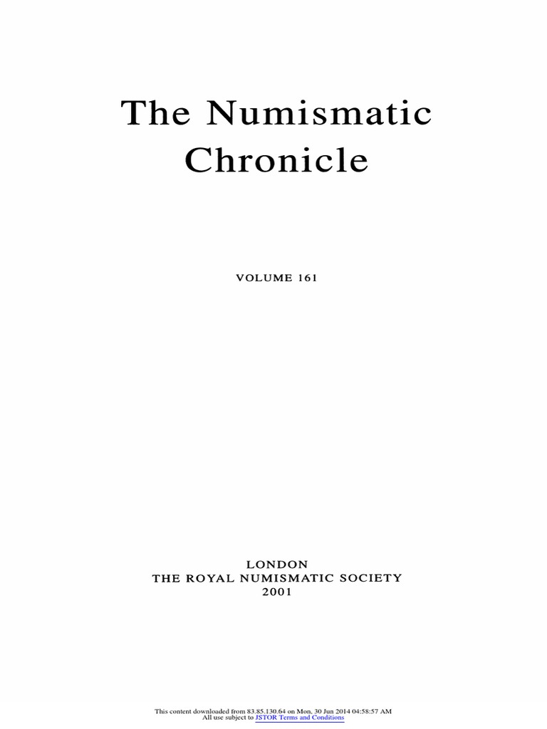 The Coinage of Lothar I (840-855) / Simon Coupland | PDF | Coins ...
