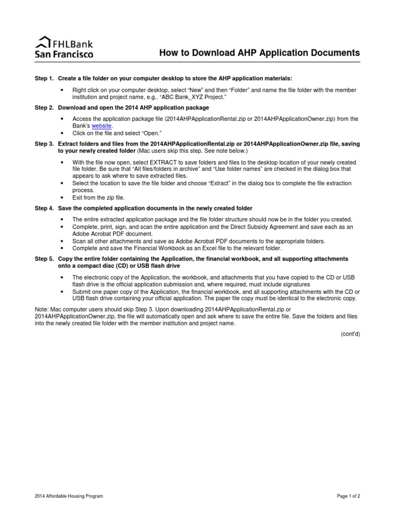 How To Download AHP Application | PDF | Computer File | Portable ...