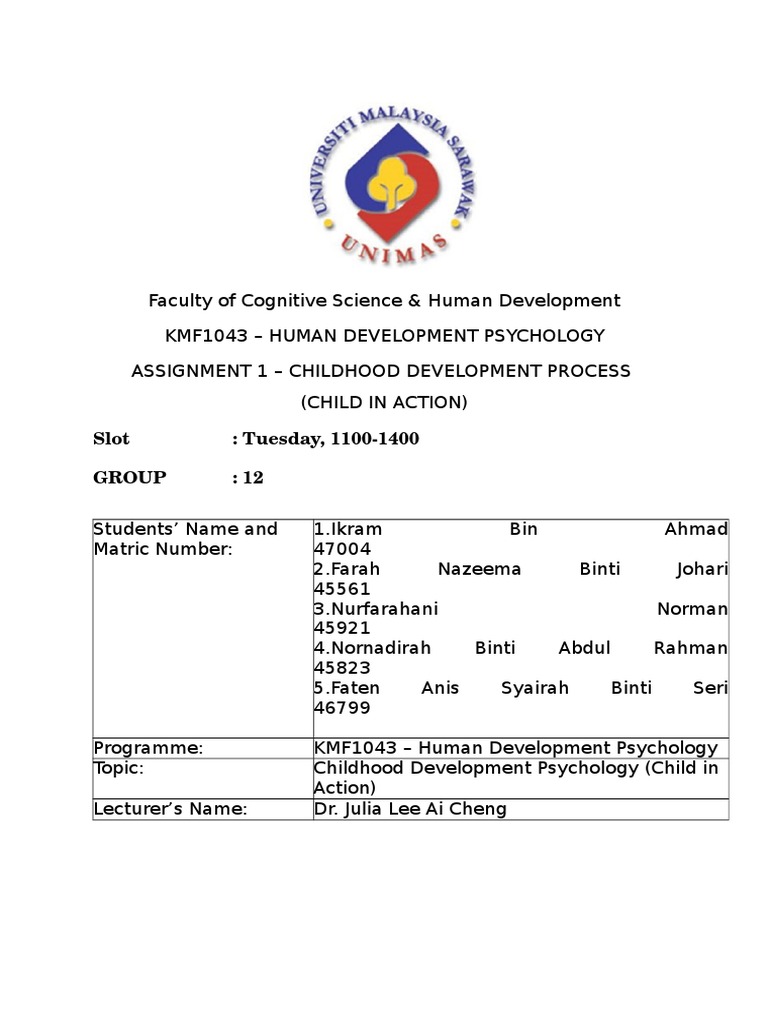 Human Development Pdf Child Development Relationships