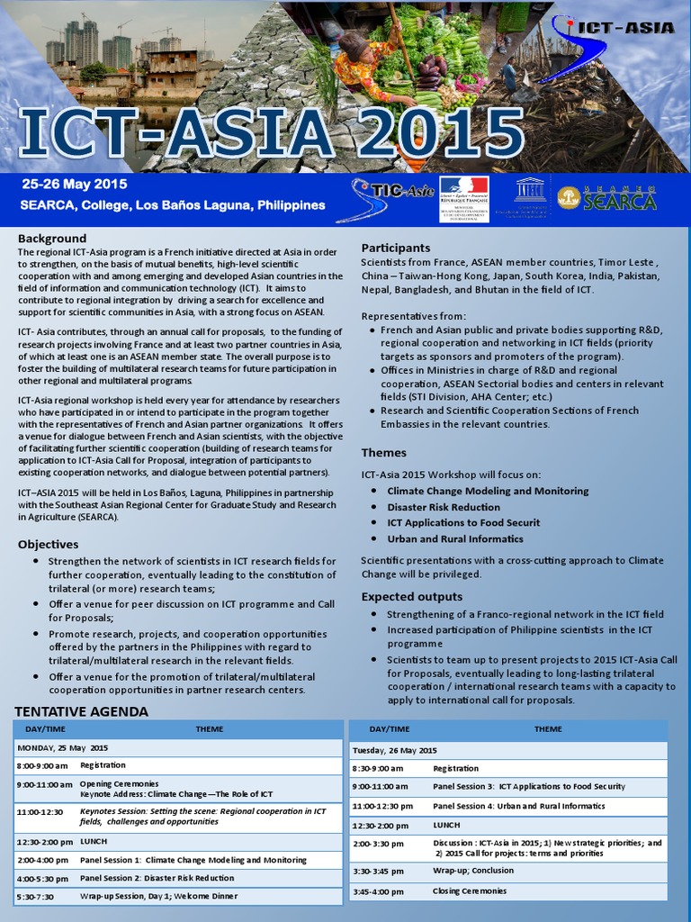 Ict Asia 2015 | PDF | Association Of Southeast Asian Nations | Email