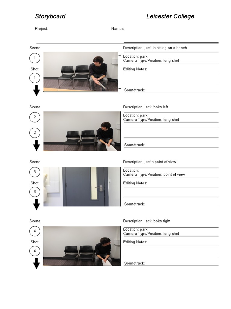 Storyboard Overview for Jack's Scene | PDF | History