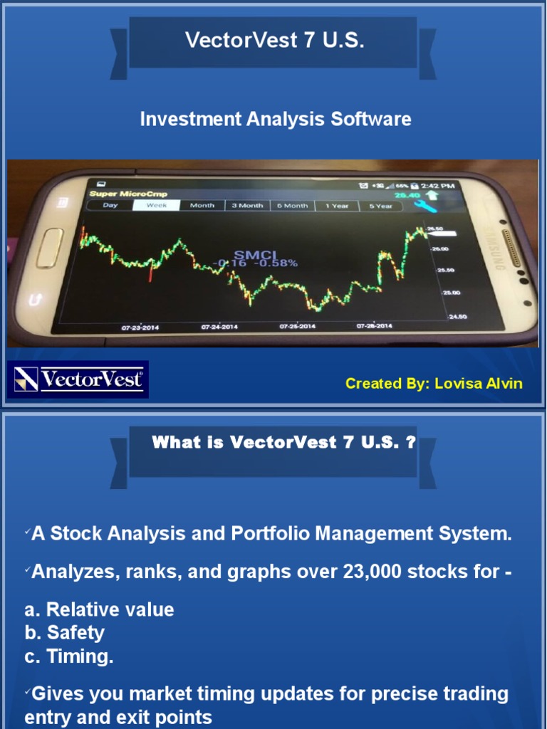 VectorVest 7 US Stock Analysis Software | PDF