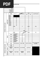 Confined Space Entry Log Sheet | PDF | Technology & Engineering