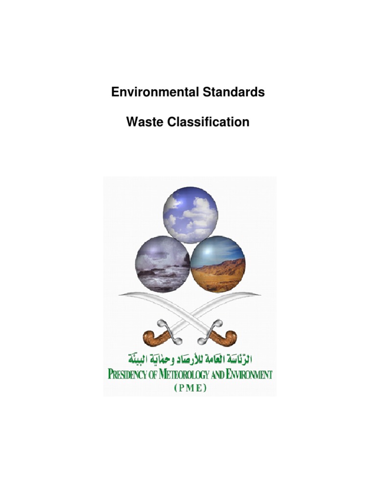 En EnvStand9 Waste Classification | PDF | Hazardous Waste | Waste