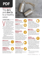 Resonant Voice Therapy Exercises Guide | PDF | Breathing