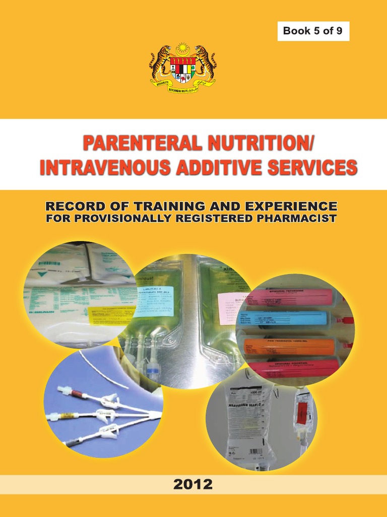 PRP Parenteral Nutrition Logbook | PDF