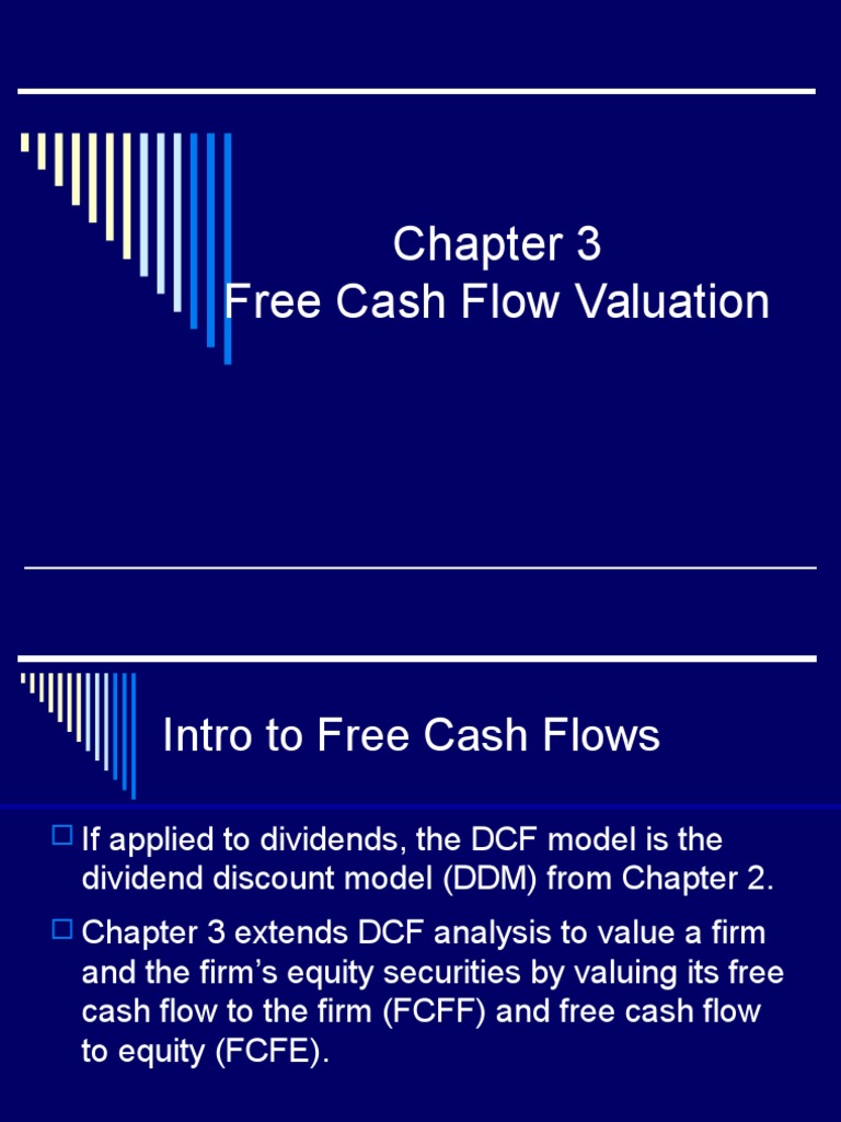 Free Cash Flow Valuation Explained | PDF | Cost Of Capital | Free Cash Flow