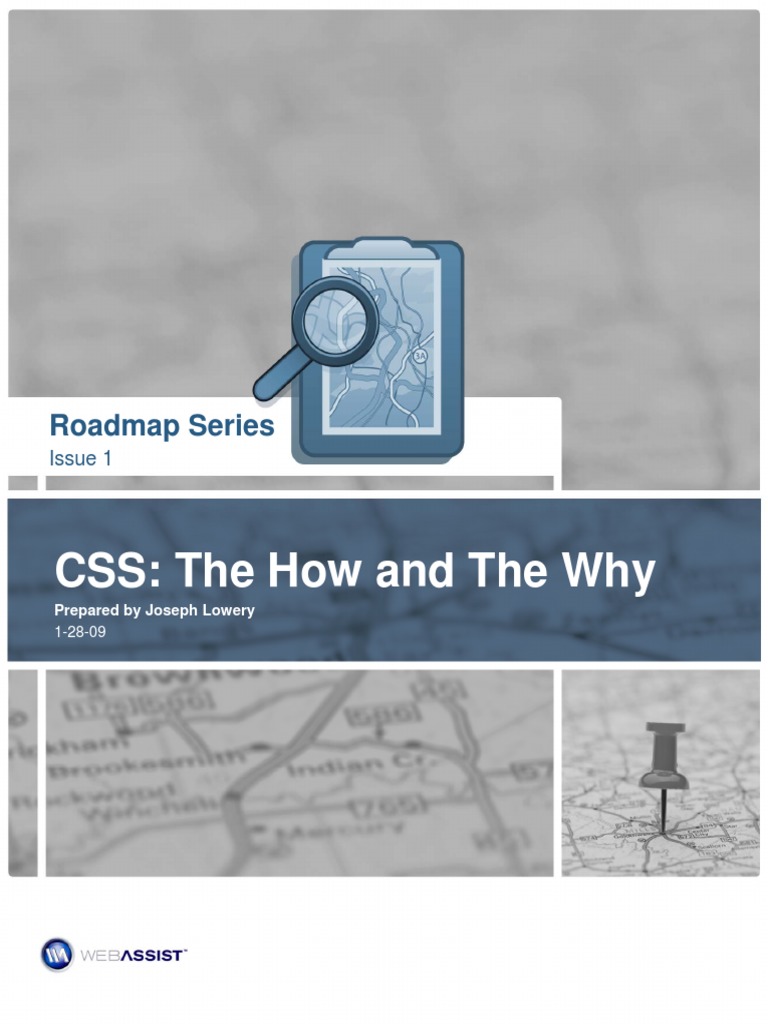 CSS: The How and The Why: Roadmap Series | PDF | Cascading Style Sheets ...
