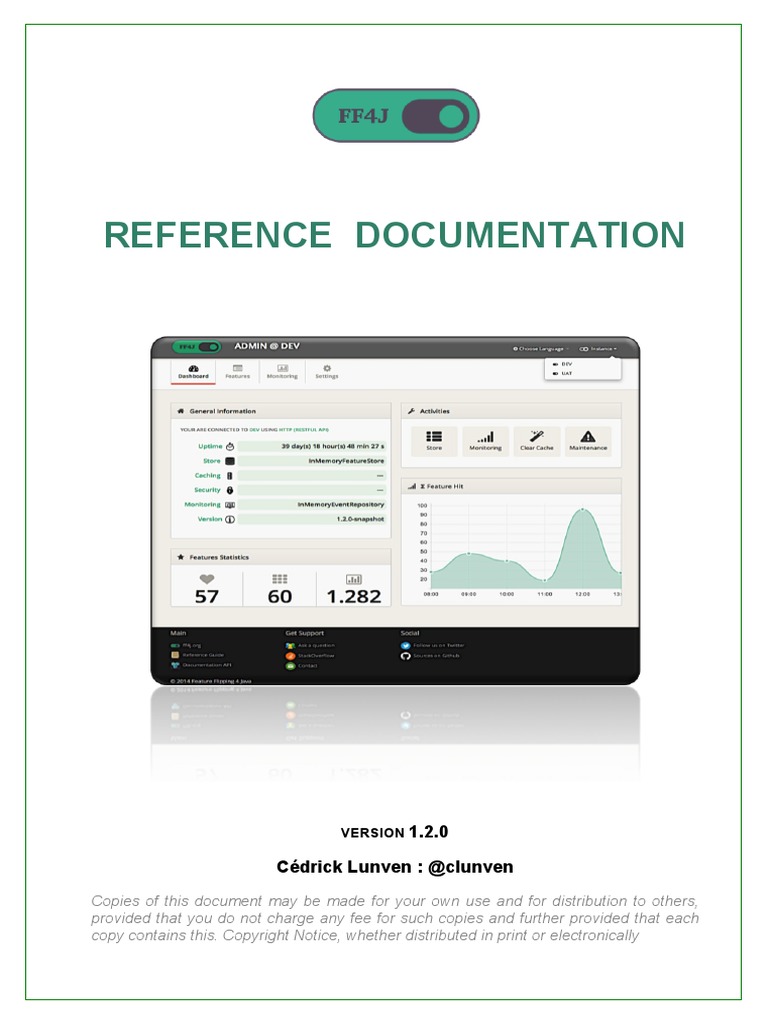 Ff4j Reference Guide 1.3 | PDF | Spring Framework | Software Engineering