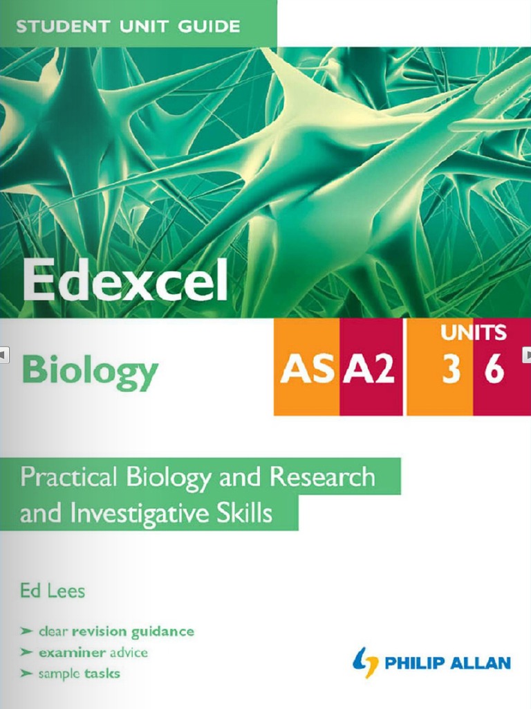 Student Unit Guide - Edexcel Biology Unit 3 & 6 | PDF | Scientific ...