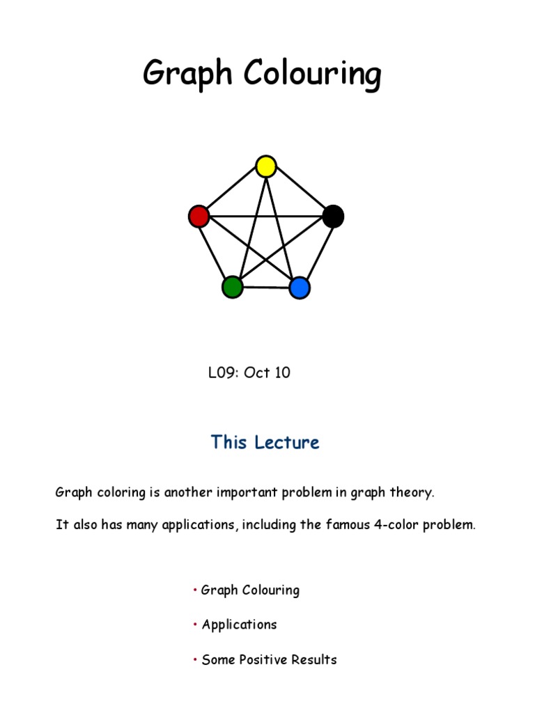 L09-Discrete Math | PDF | Graph Theory | Vertex (Graph Theory)
