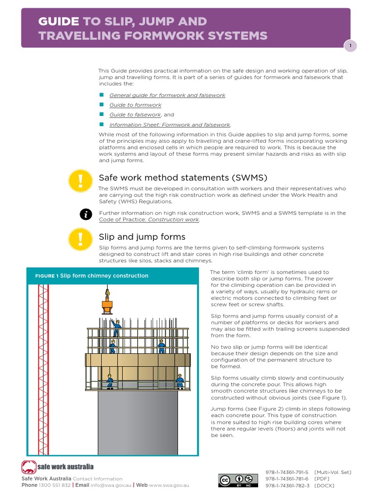 Guide Slip Jump Travelling Forms | PDF | Emergency | Elevator