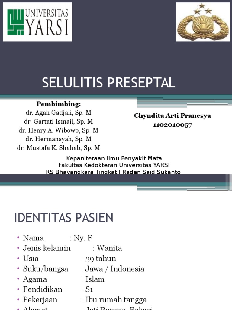 SELULITIS Preseptal | PDF