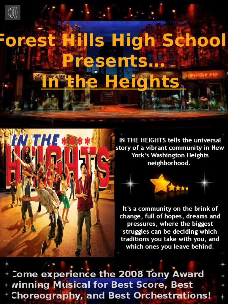 In the Heights: Forest Hills High Show | PDF | Art