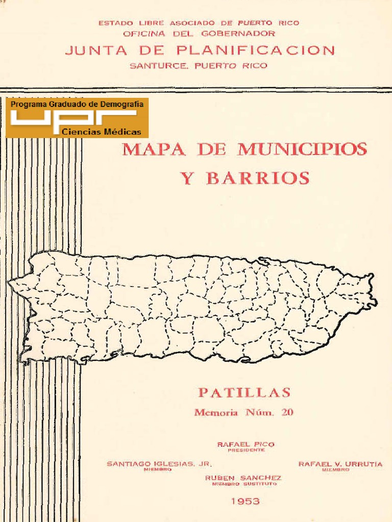 Mapa Limites de Patillas 1953 | PDF